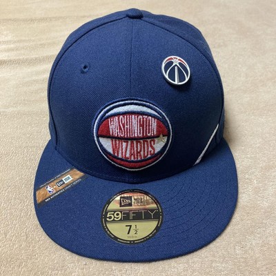 NEW ERA NBA Washington Wizards Draft Cap Size 7 1/2 - Near Mint ...