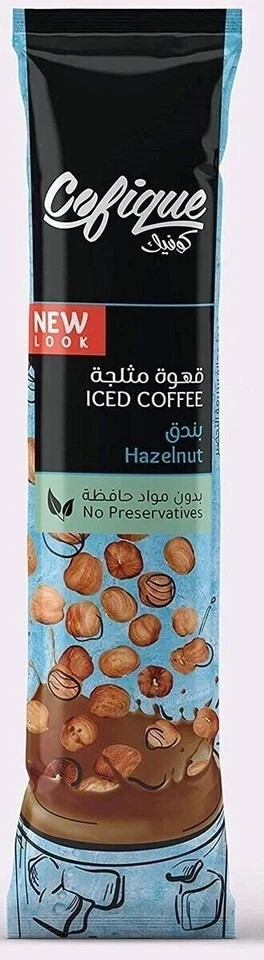 Cofique Hazelnut Instant Iced Coffee Powder, 24g Delicious taste | eBay
