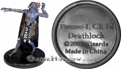 D&D Miniatures Deathknell DEATHLOCK #1 Promo | eBay