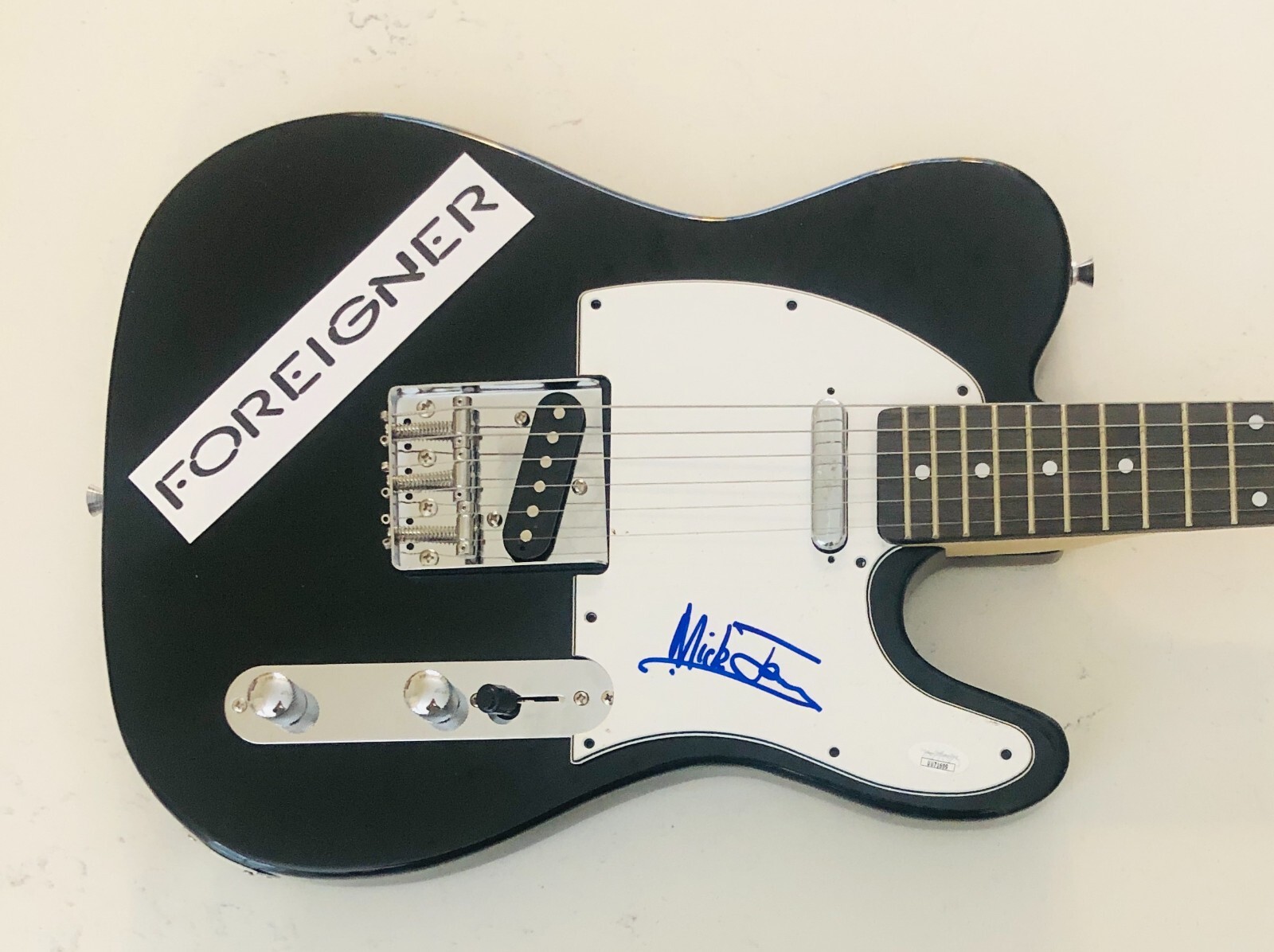 Foreigner Mick Jones Signed Autograph Guitar JSA Authentication | eBay