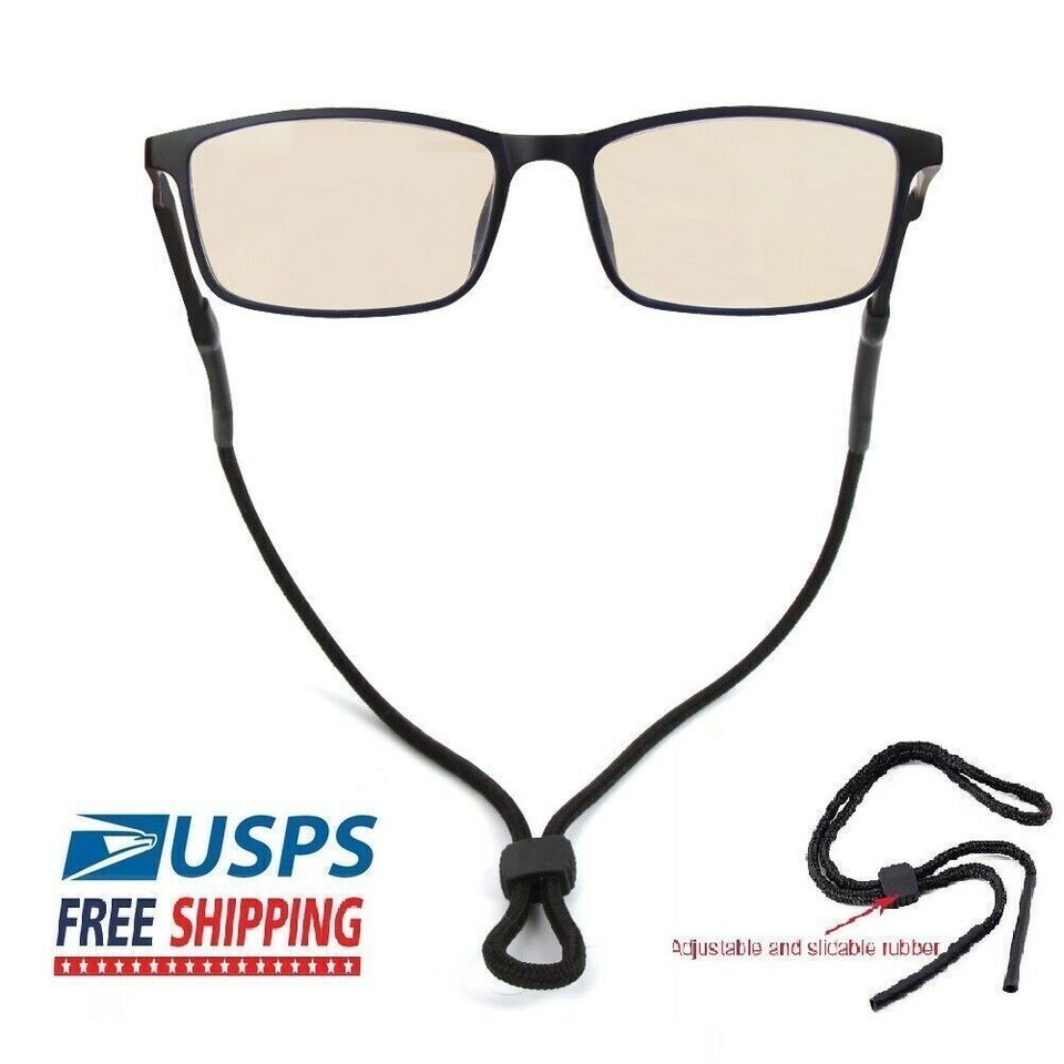 Adjustable Eyeglass Strap Eye Glasses Neck Straps Sports Eyewear ...