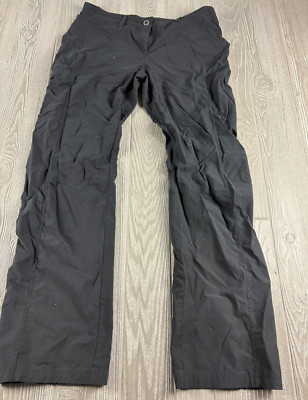 WOmens Exofficio Hiking Pants Black Straight Leg No size tag ...