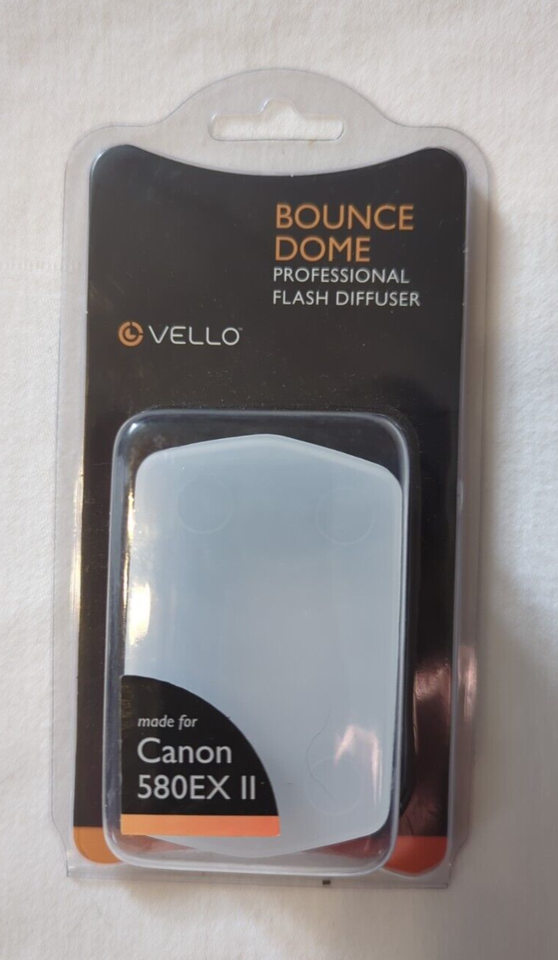 Vello Bounce Dome (Professional Flash Diffuser) Canon 580EX II or ...