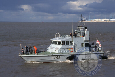Royal Navy Archer Class Patrol Vessel HMS CHARGER P292 - 6x4 (10X15 ...
