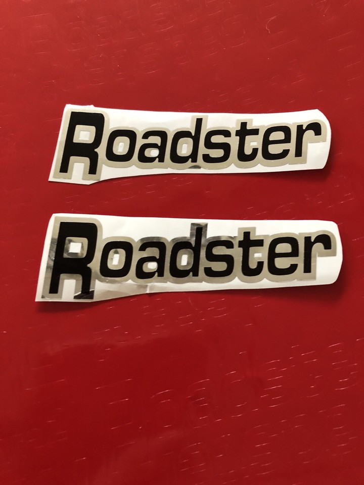 Vintage RUPP ROADSTER Gas Tank Stickers (New Vinyl) | eBay