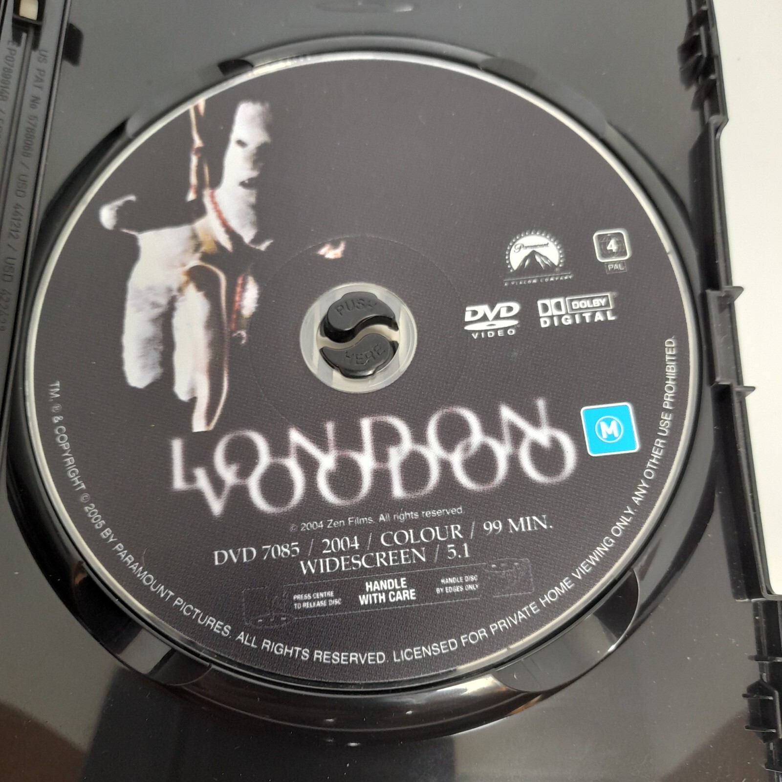 London Voodoo DVD Region 4 PAL A Film by Robert Pratten Pre-Owned VGC ...