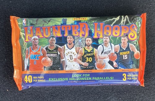 2023-24 2024 PANINI HAUNTED HOOPS NBA BASKETBALL BUNDLE BOX DELUXE ED ...