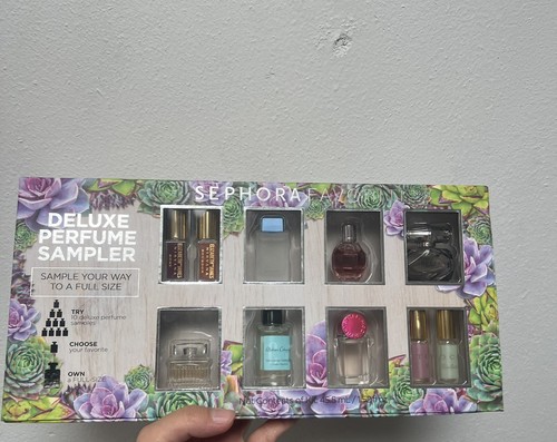 Sephora Deluxe Perfume Sampler Set 8 Mini Fragrances Gucci NIB (No ...