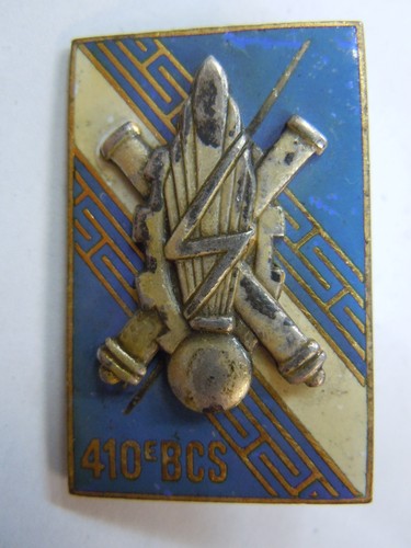 Insigne 410° BCS Bataillon de Commandement et Services ORIGINAL Drago ...