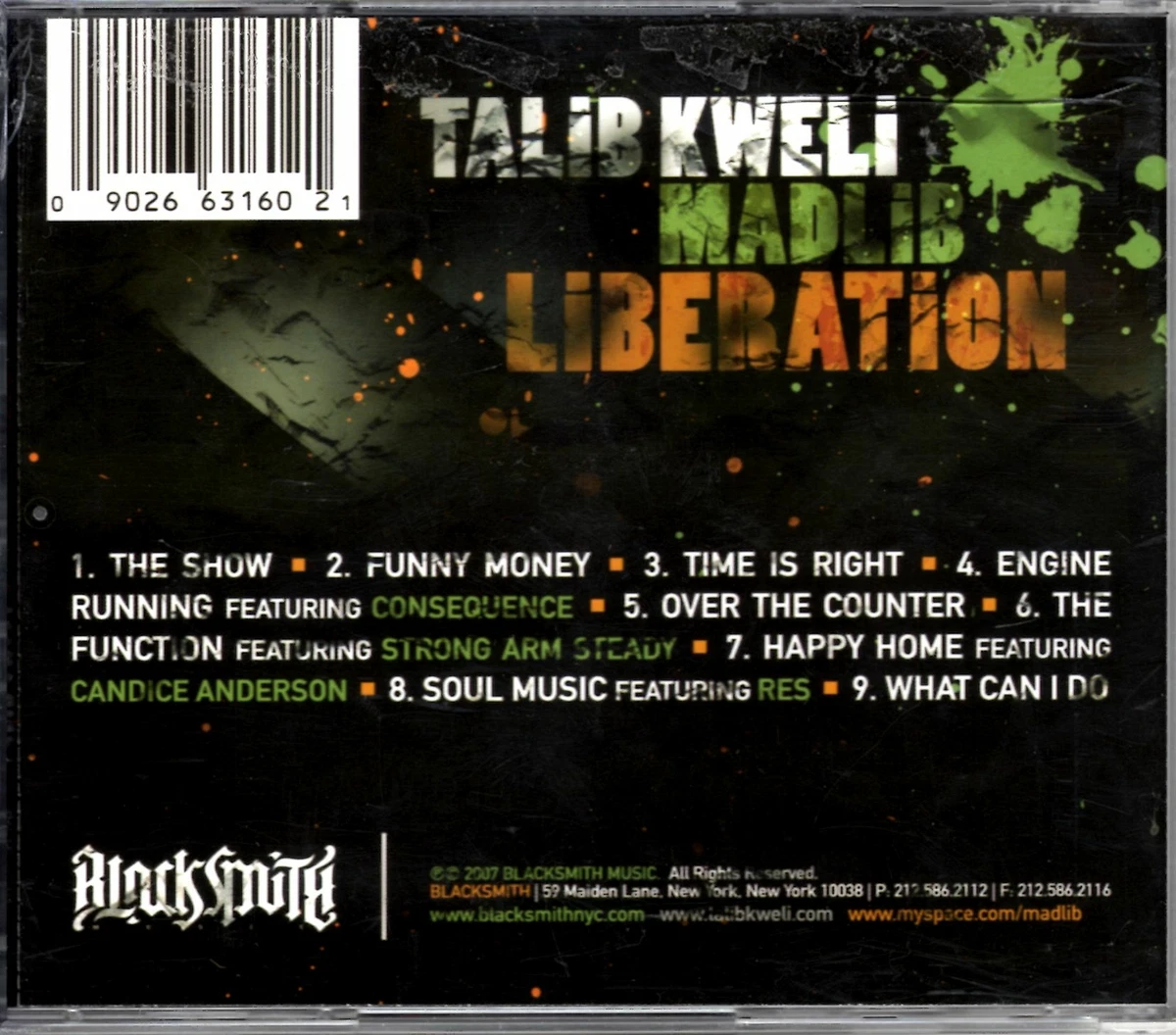 Liberation Talib Kweli And Madlib Album