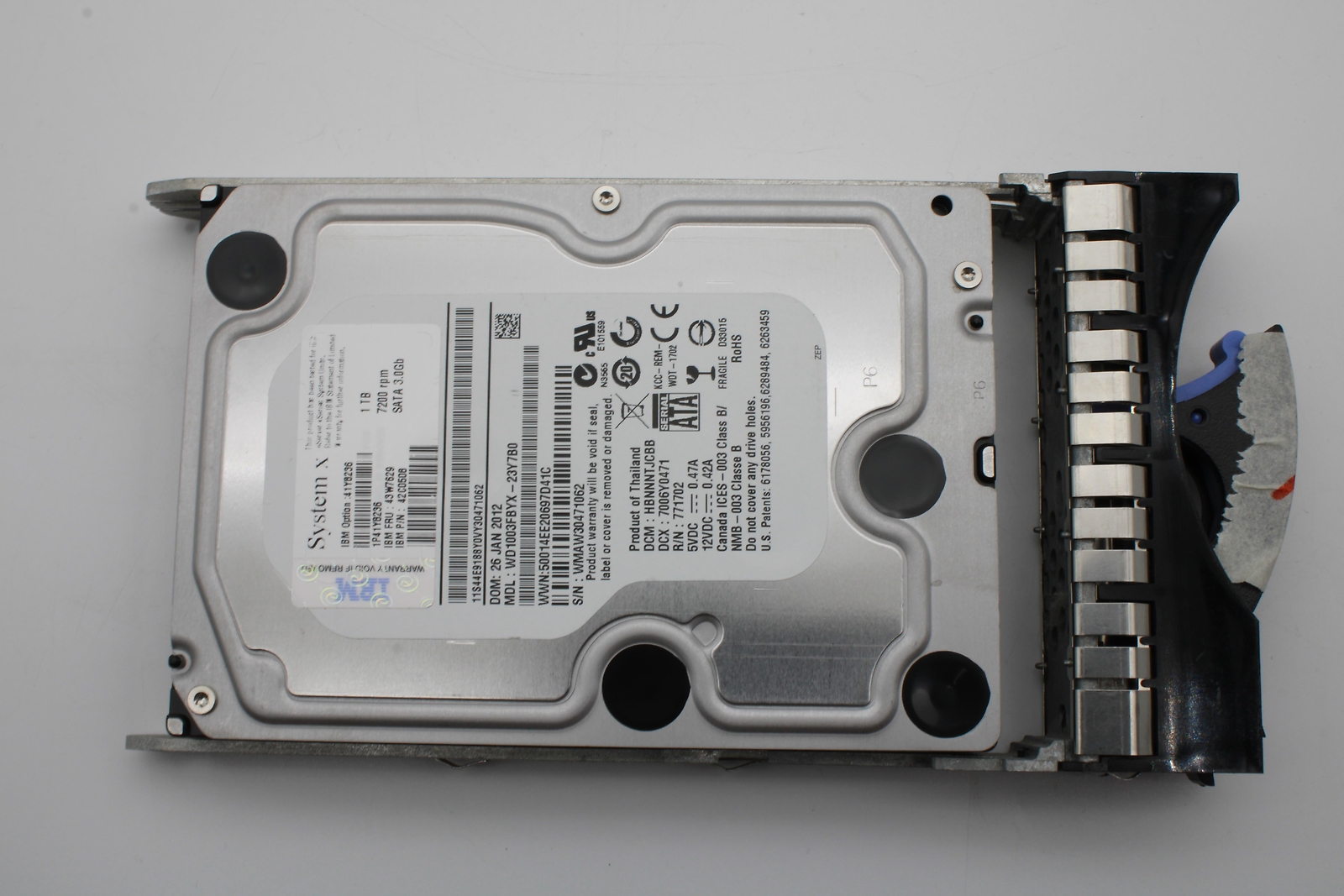 IBM 43W7626 1000GB Internal 7200RPM 3.5" (43W7629) HDD for sale online ...