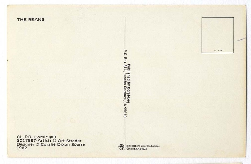 RONALD REAGAN Comic Postcard by ART STRADER 1980's Jimmy Carter Ted ...