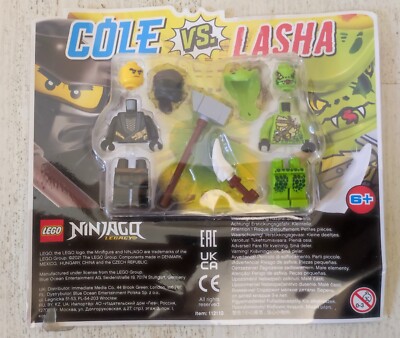 FIGURINE LEGO MINIFIGURE POLYBAG NINJAGO LEGACY FOIL 112110 COLE VS ...