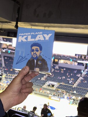 Klay Thompson 2023 PAPER PLANE KLAY Golden State Warriors 2023 ...