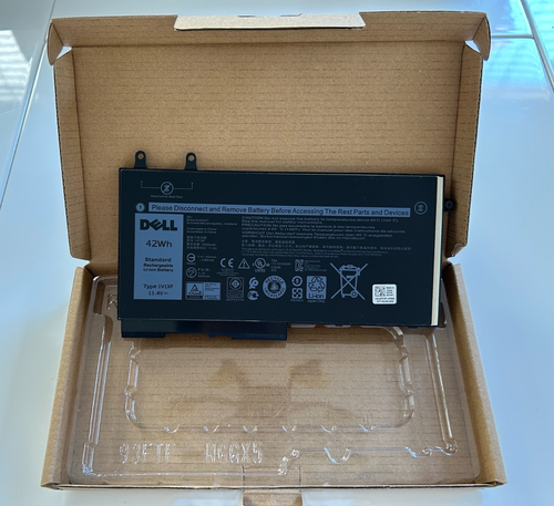 Genuine 1V1XF 27W58 Battery For Dell Latitude 5500 5510 Precision 3540 ...