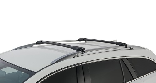 Rhino-Rack Vortex StealthBar Black 2 Bar Roof Rack for TOYOTA Prado 120 ...