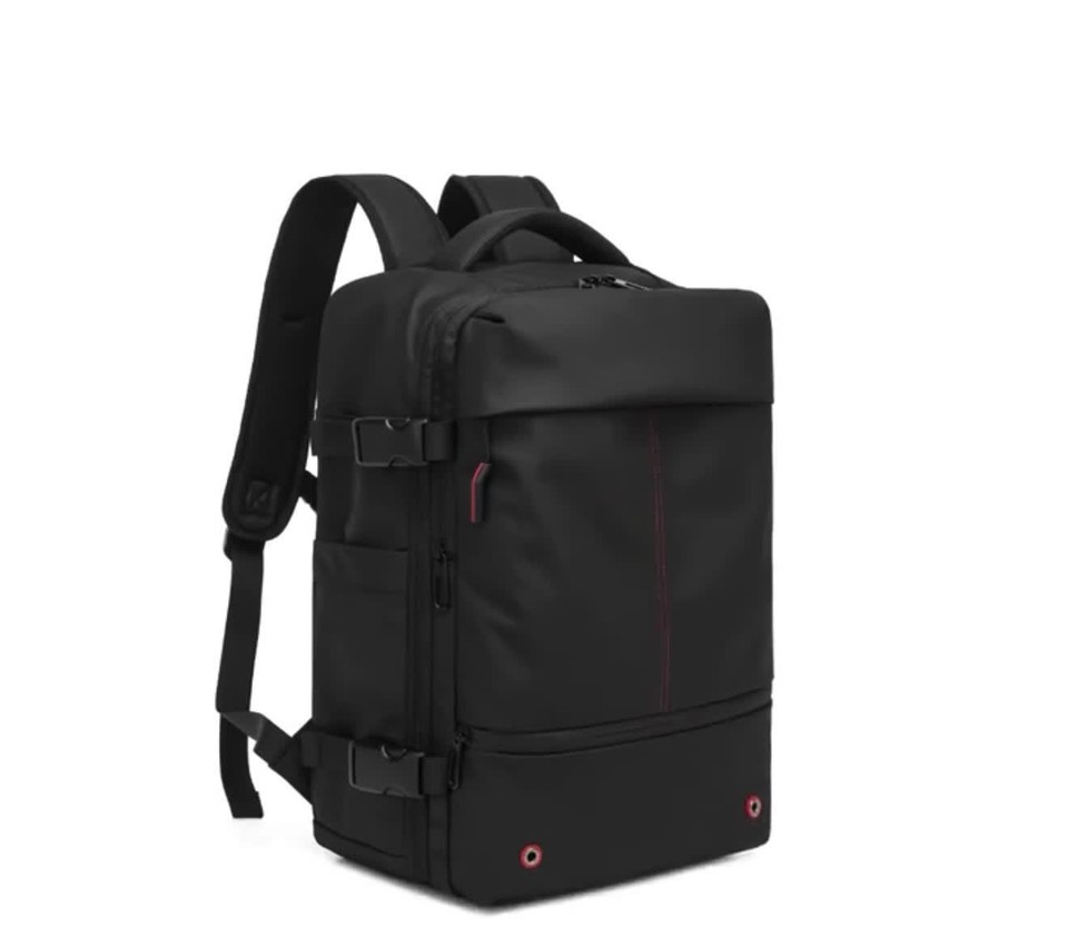 Easyjet Vacuum Black Backpack 40x25x22 Manual Pump Included Fast Postal ...