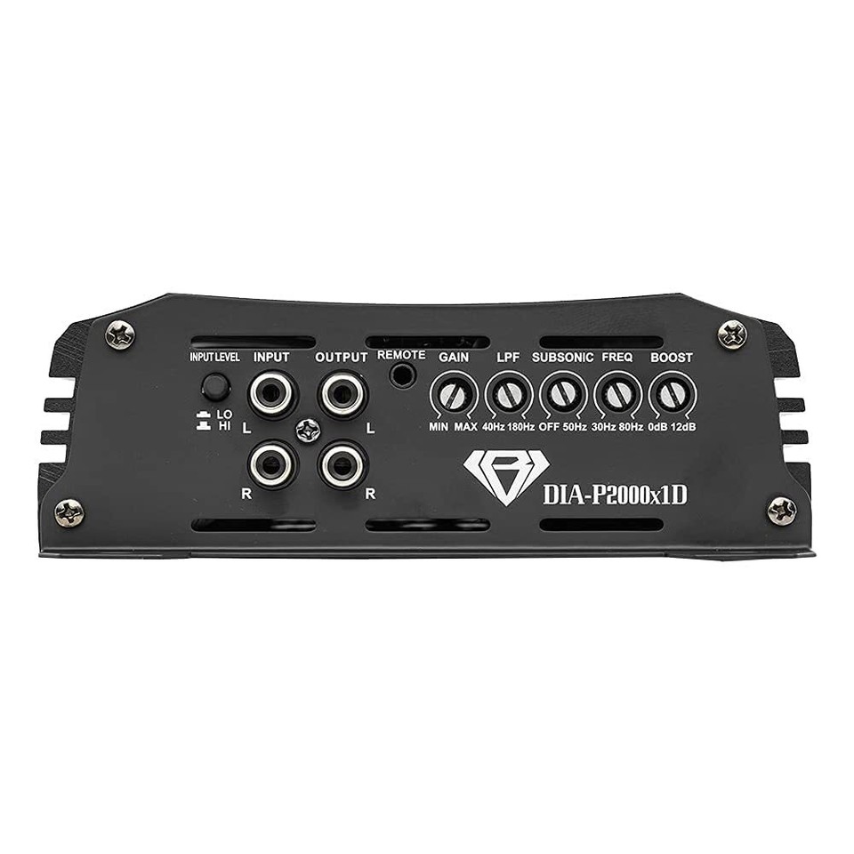 Black Diamond Car Audio Amplifier Class D 1-Channel Monoblock - DIA ...