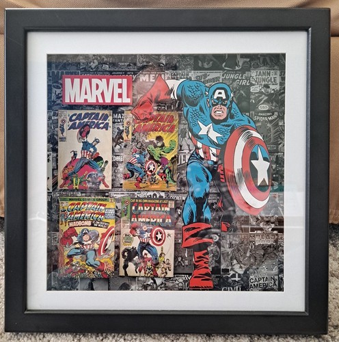 VINTAGE 90S STYLE MARVEL SPIDER-MAN "COMIC BOOKS" WALL ART | eBay