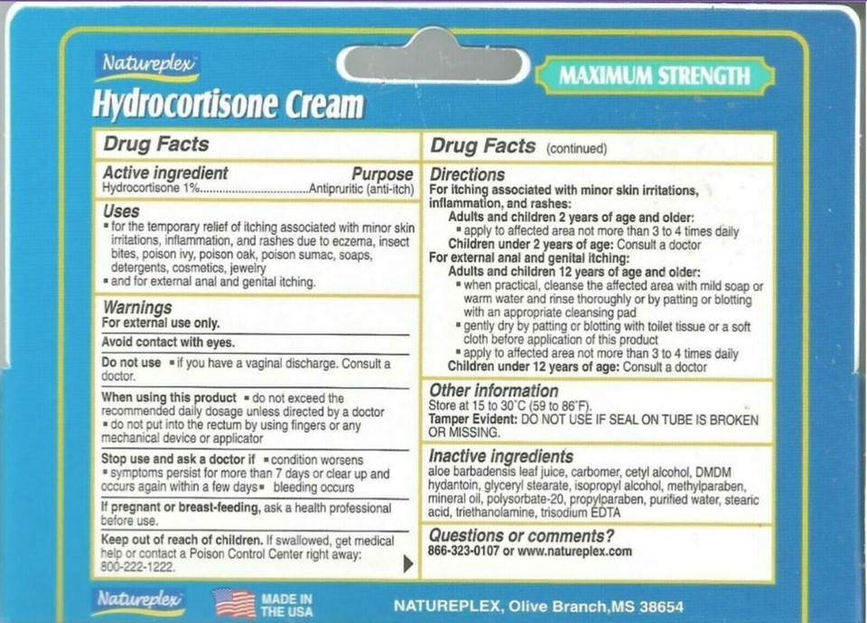 Anti-Itch & Rash Cream Fast Acting 1oz Maximum Strength Hydrocortisone ...