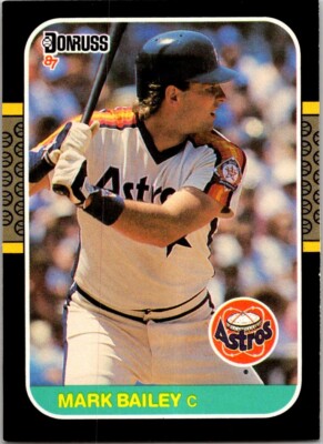 1987 Donruss Mark Bailey #235 Houston Astros Baseball Card | eBay
