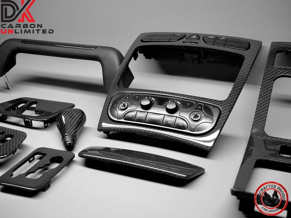 Mercedes 2001 to 2006 W463 G Class G500 G55 AMG 8 Piece Carbon Interior ...