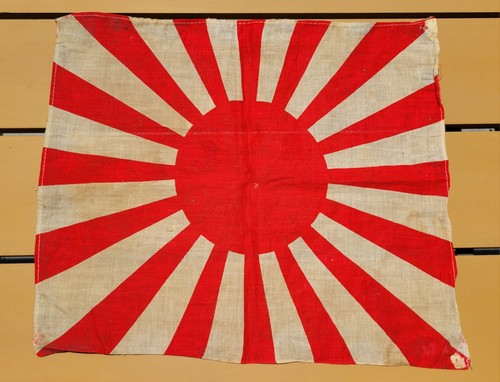Original WWII Japanese IJA Asahi Rising Sun Army Flag 11×12 | eBay