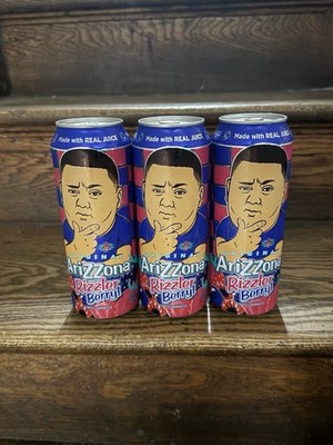 3x AriZZona The Rizzler Berry Juice 22 oz. Big Can Brand New 2025 ...