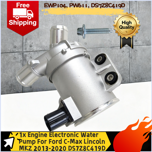 1x Engine Electronic Water Pump For Ford C-Max Lincoln MKZ 2013-2020 ...