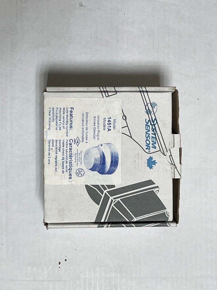 System Sensor 1451A Ionization Smoke Detector, White | eBay