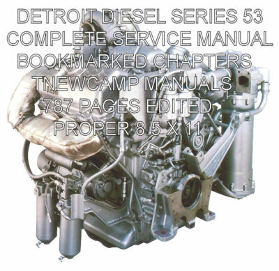 Construction Equip Parts - 453 Detroit Diesel Engine