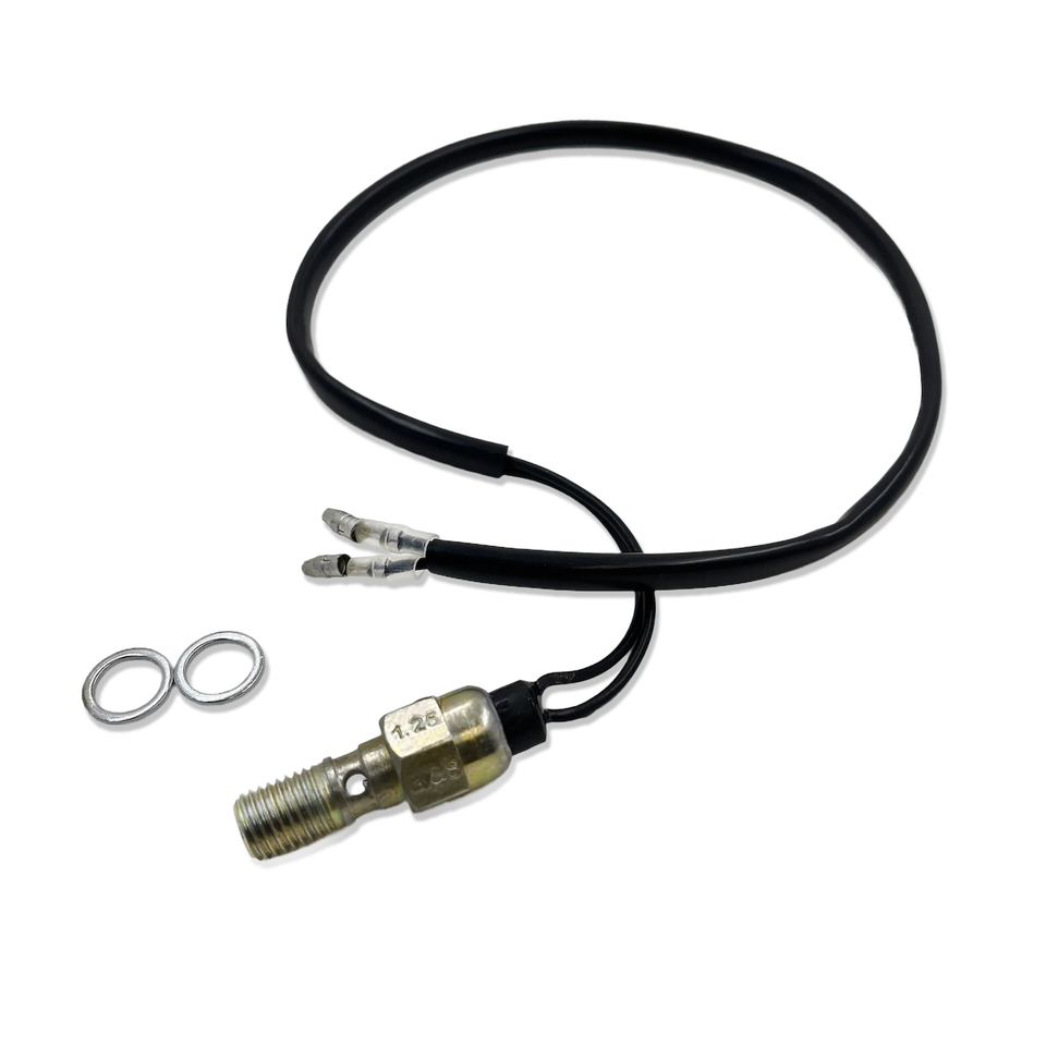 M10x1.25 Motorcycle Rear Hydraulic Brake Light Switch Banjo Bolt | eBay