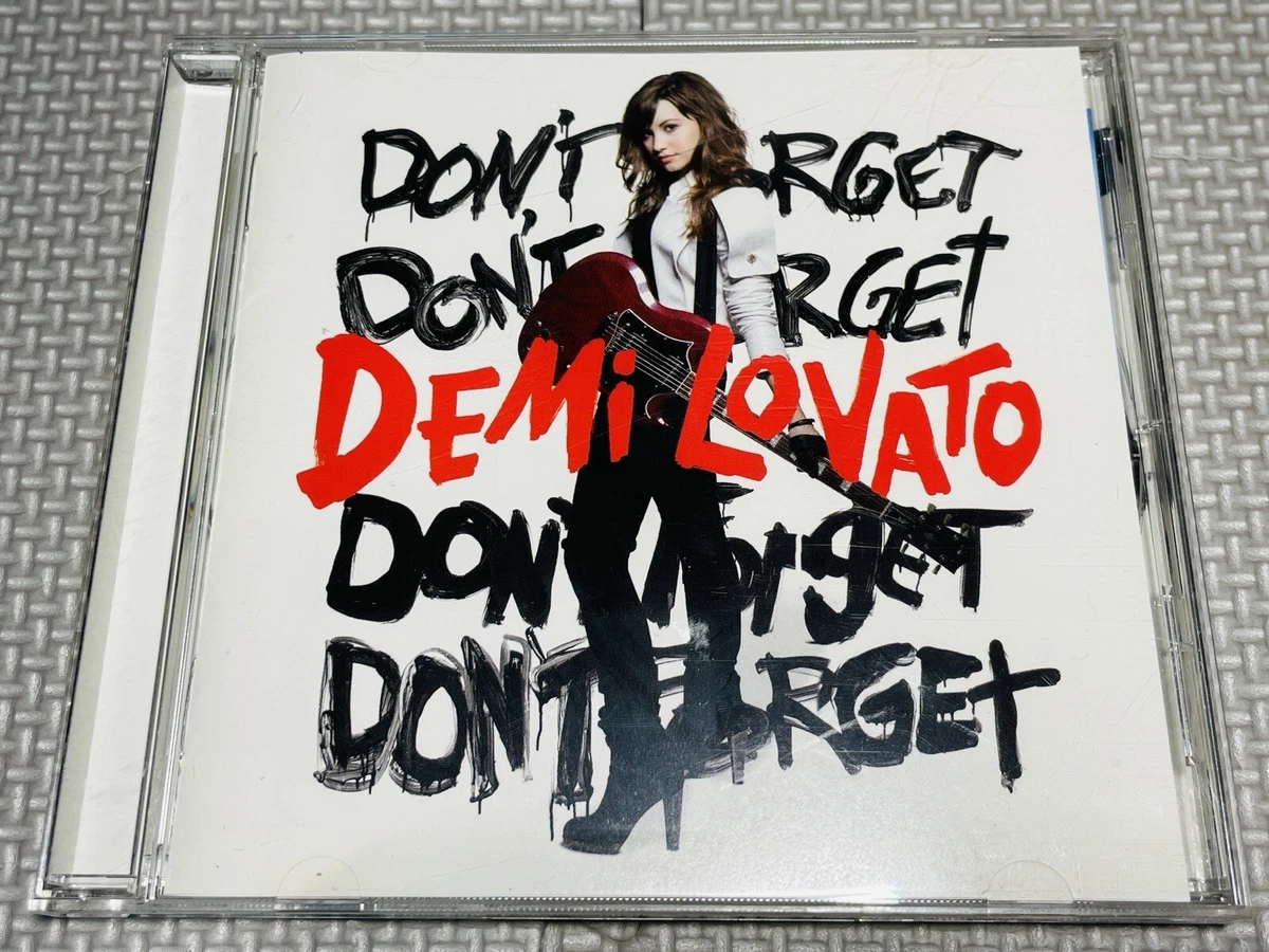 Dont Forget Demi Lovato Album Cover