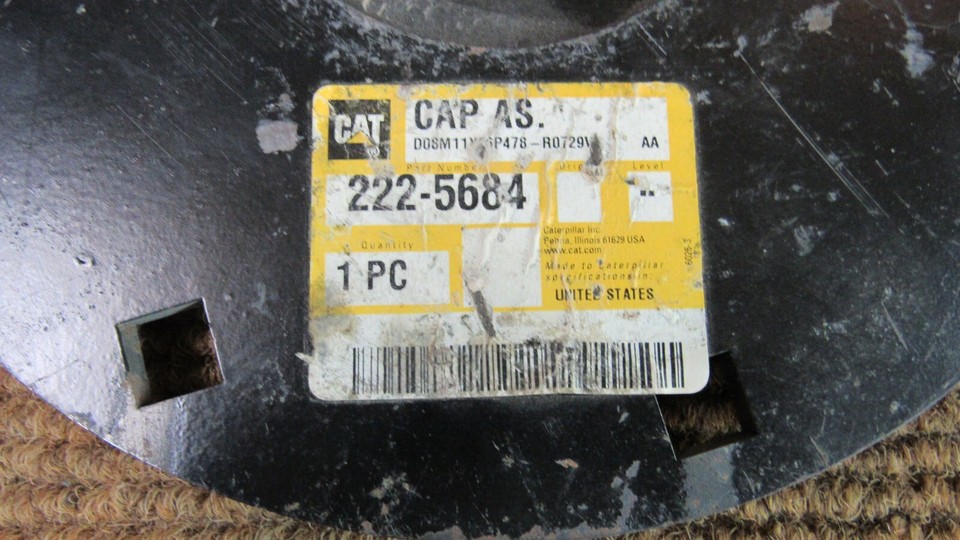 Genuine CAT Caterpillar Cap 222-5684 OEM | eBay