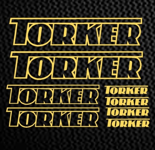 Torker BMX Bike Decals Sheet - Vinyl Stickers | eBay Australia