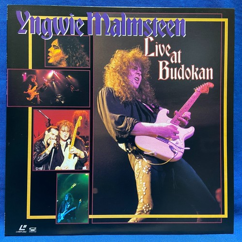 Yngwie Malmsteen Live At Budokan Japan LD Laserdisc PCLP-00515 Mike ...