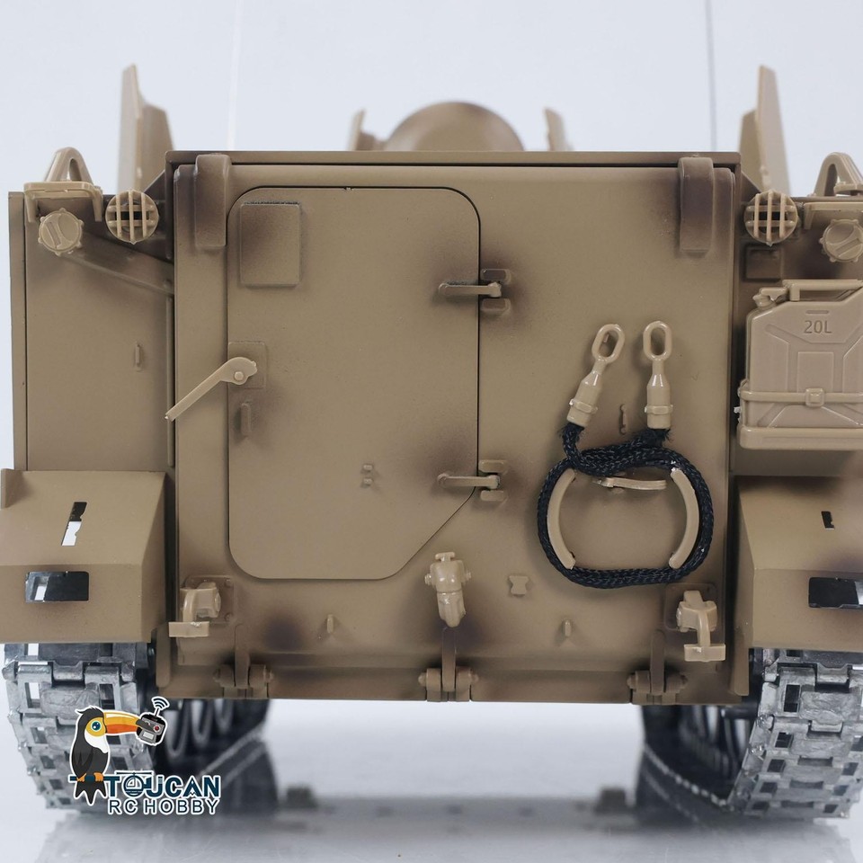 US STOCK 1/16 Military RC Tank M113A1 360° Infrared Metal Wheels ...