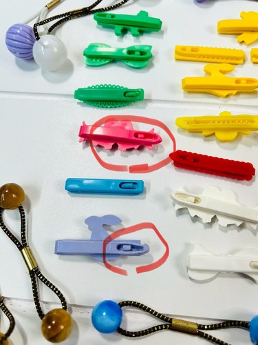 VTG Goody Hair Accessories Super Comb Kiddie Barrettes Bead Knocker ...