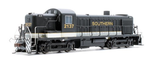 BACHMANN 'HO' GAUGE 64204 SOUTHERN #2137 ALCO RS3 DIESEL LOCOMOTIVE ...