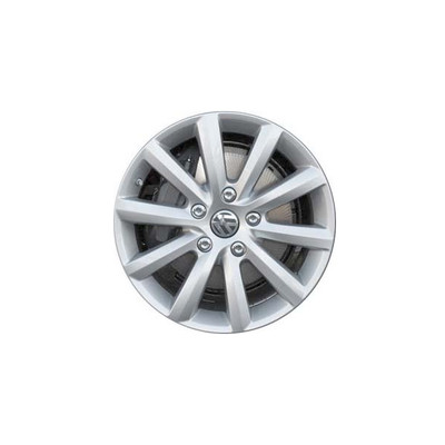 18" VOLKSWAGEN TOUAREG WHEEL RIM FACTORY OEM 69915 2011-2014 SILVER | eBay