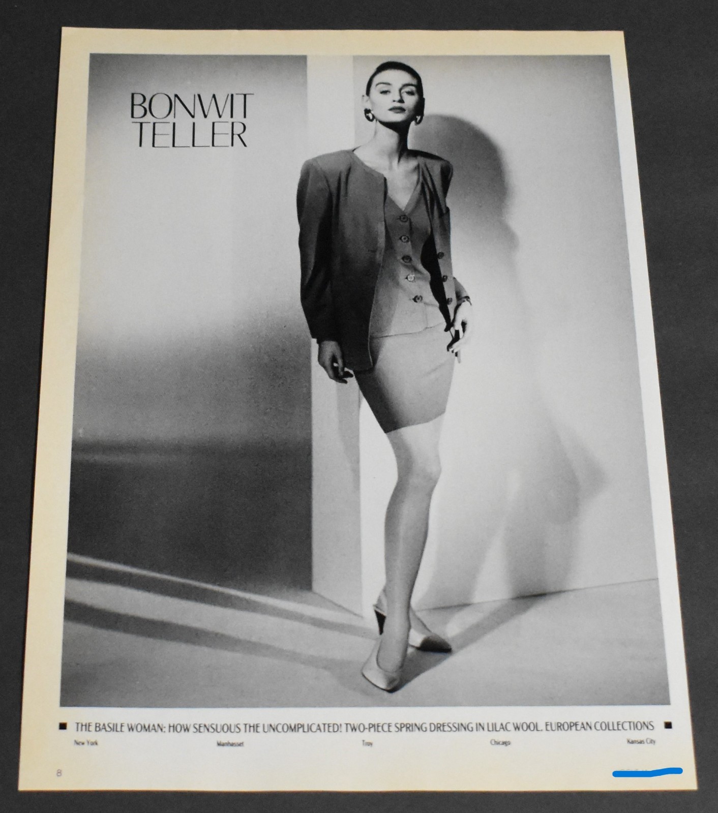 1988 Print Ad Sexy Fashion Long Legs Lady Heels Brunette Pantyhose ...