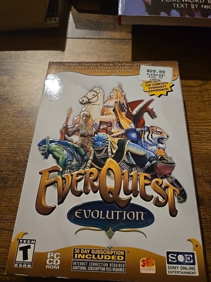 EverQuest: Evolution (PC, 2003) Complete 3 Maps, Manual, 3 Discs, Original Box 814582404121| eBay