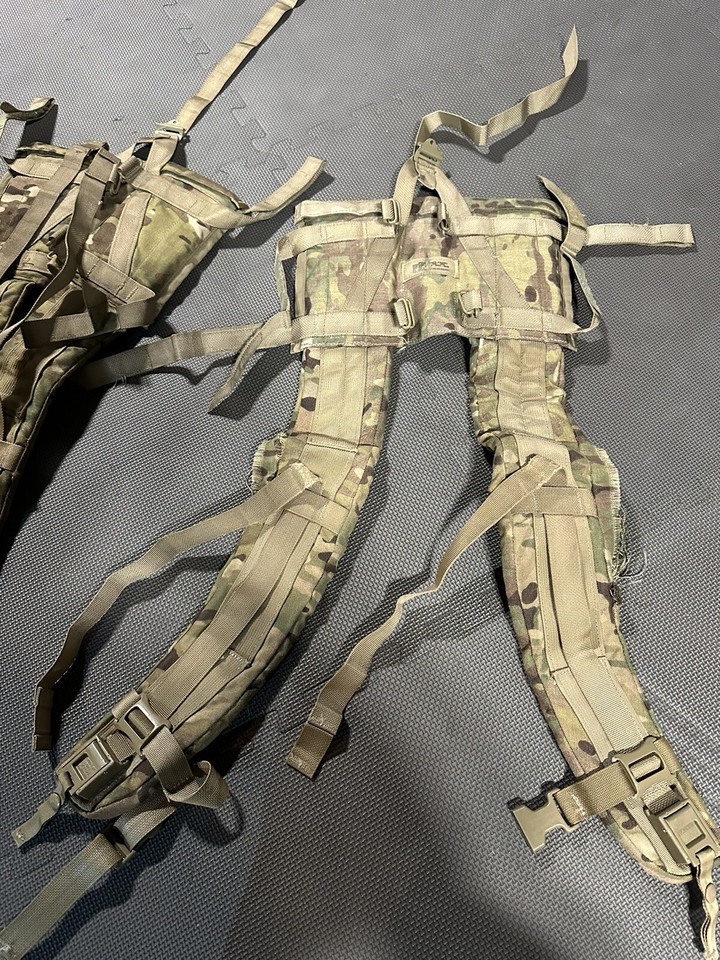 US Army MOLLE II Large Rucksack Shoulder Straps (FRAME) OCP / Multicam ...