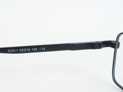 Vistan 5033 1 BLACK EYEGLASSES GLASSES METAL FRAME 53-18-140mm Germany ...