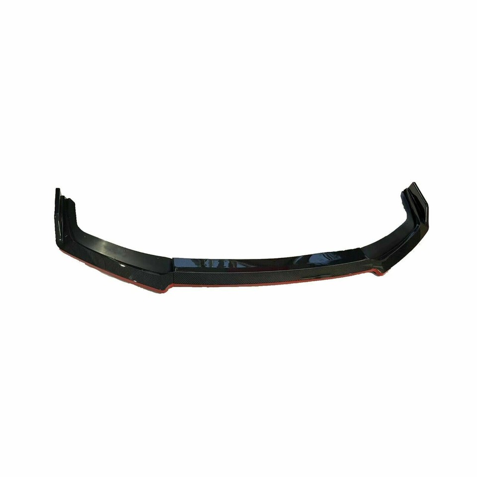 Front Bumper Lip Carbon Fiber Type R Style for 2017-2021 Honda CIVIC ...