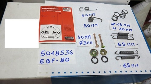 Kit with springs for rear brake shoes Ford Fiesta MKI from 5/1976-8/ ...