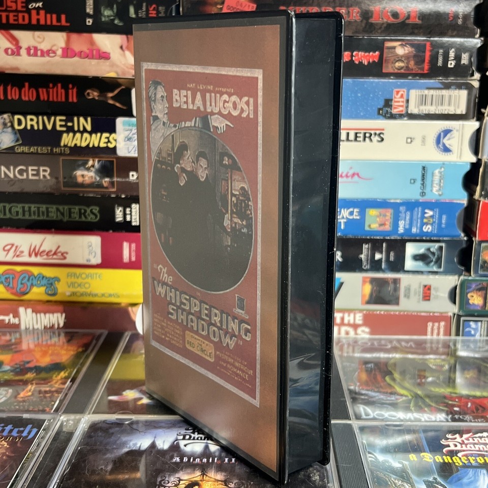 The Whispering Shadow 1933 VHS Tested Pre-Code Bela Lugosi Sinister ...