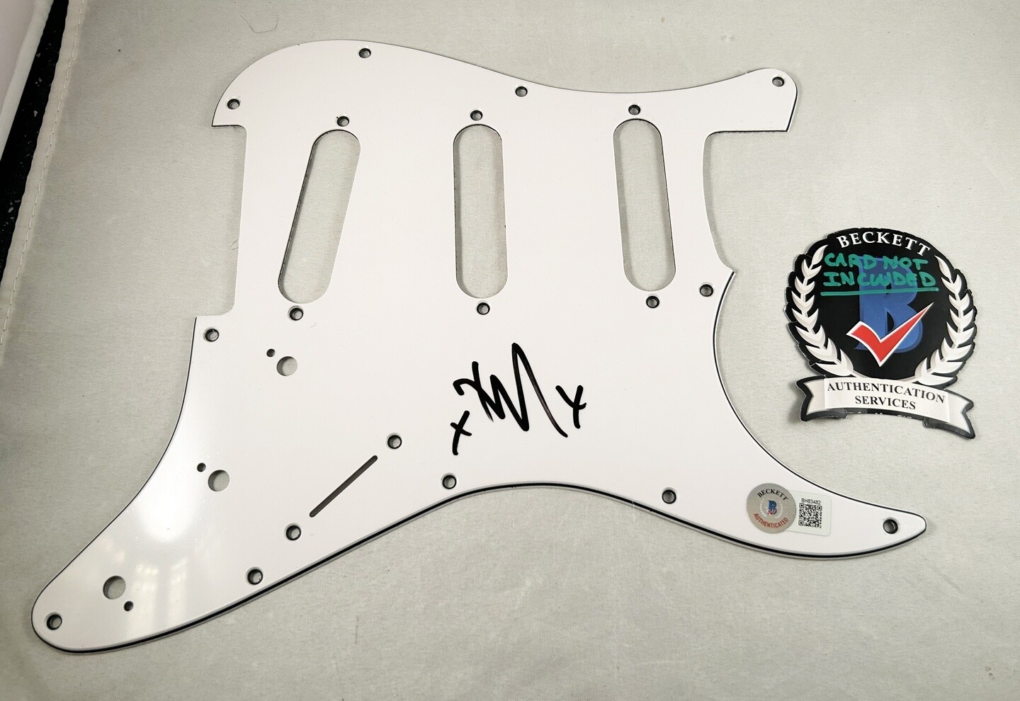 Tim McIlrath Signed Electric Pickguard Rise Against Beckett BAS COA | eBay