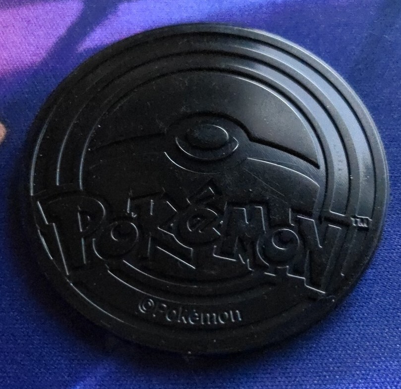 Eevee Silver Holo Jumbo Coin Official Pokemon TCG Near Mint | eBay