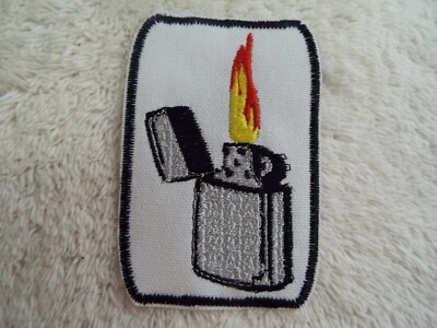 Lighter 3-3/4" Embroidery Iron-on Custom Patch (E40) | eBay